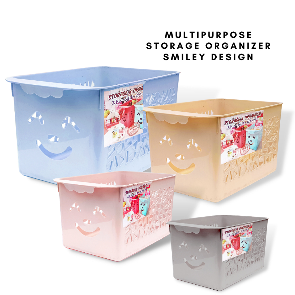 Multipurpose Storage Organizer Smiley Design | Shopee Philippines