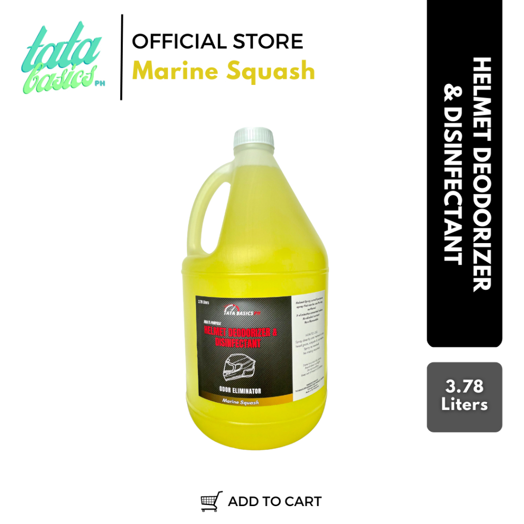 HELMET SPRAY | MARINE SQUASH | GALLON REFILL REBRANDING | ODOR ...