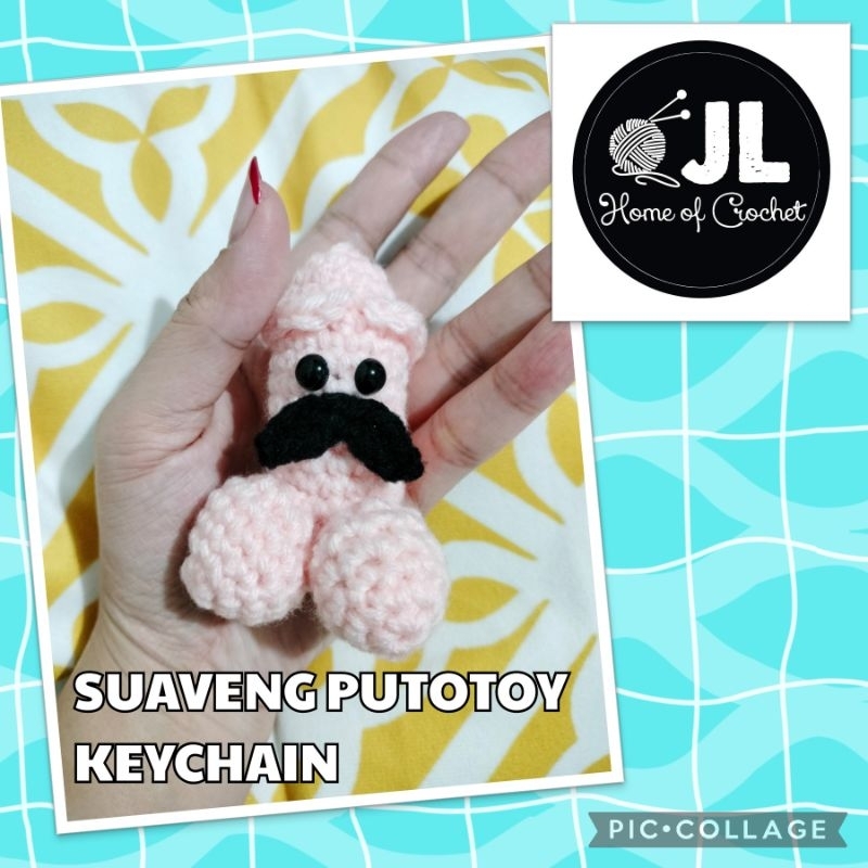 PUTOTOY KECHAIN CROCHET KEYCHAIN | Shopee Philippines