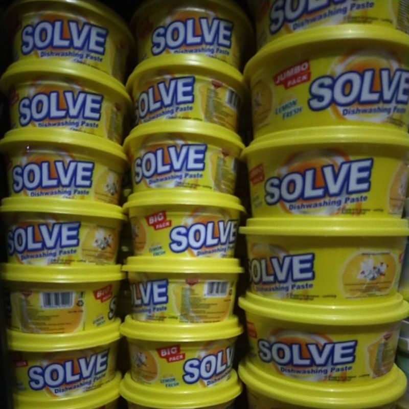 SOLVE diswashing paste lemon fresh | Shopee Philippines