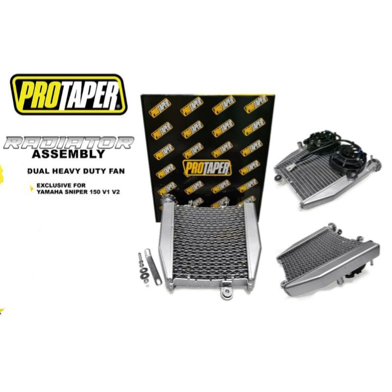 PROTAPER RADIATOR ASSY. BIG WITH DUAL FAN SNIPER 150 V1/V2 | Shopee ...