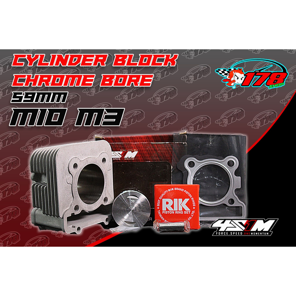 4S1M yamaha mio i 125 mio soul i 125 cylinder block kit chromebore(59MM ...