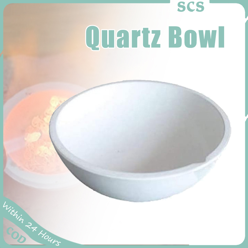 Quartz Crucible Bowl,for Melting Casting Refining Gold Silver Copper ...