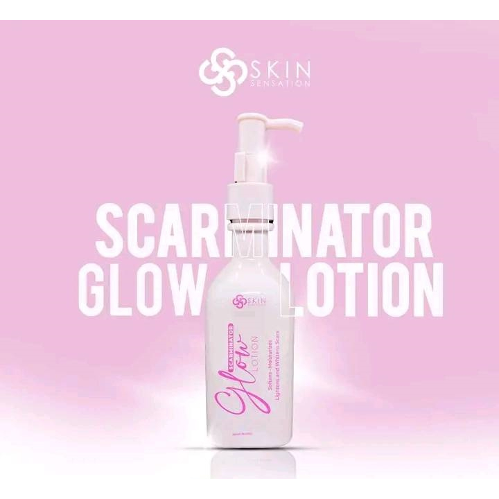 Scarminator Glow Lotion 250ml Softens Moisturizer Lightens and Whitens ...