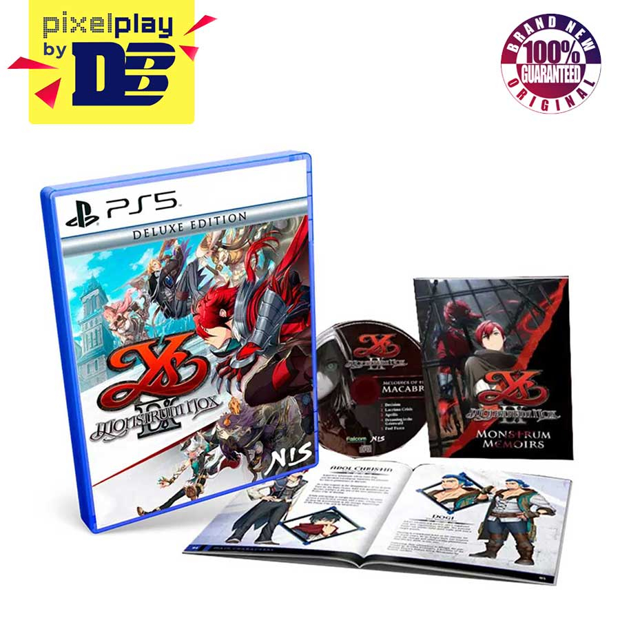 PlayStation 5 Ys IX: Monstrum Nox Deluxe Edition (US) (ENG/FR) | Shopee Philippines