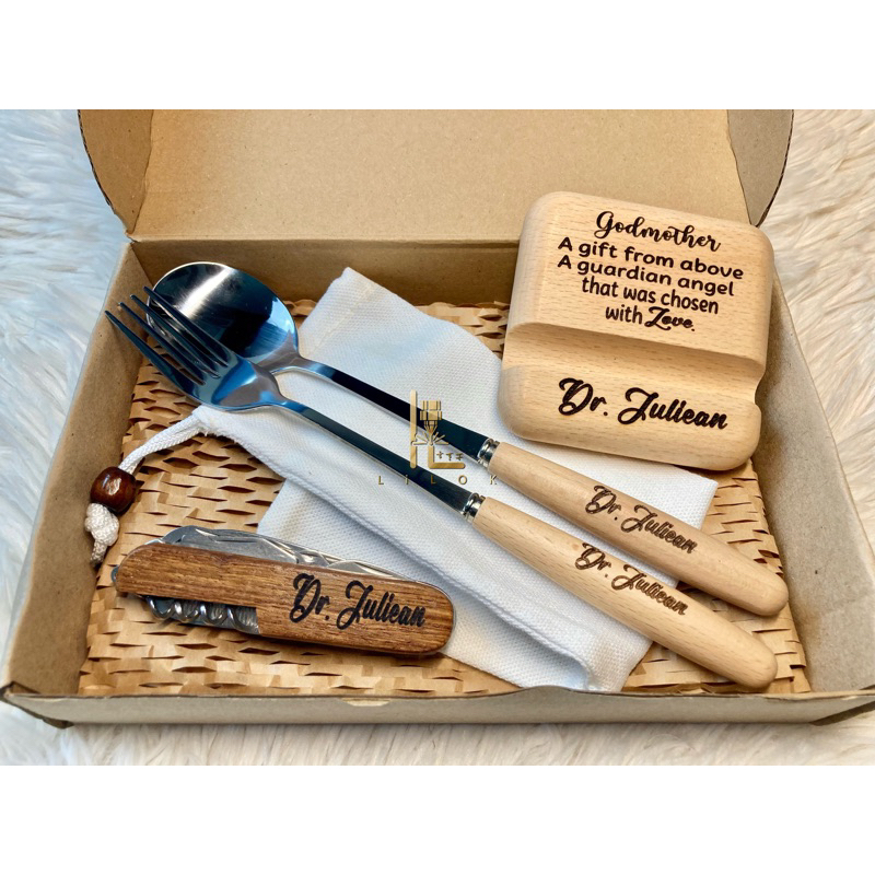 Personalized Gift Set for Men | Laser Engrave | Shopee Philippines