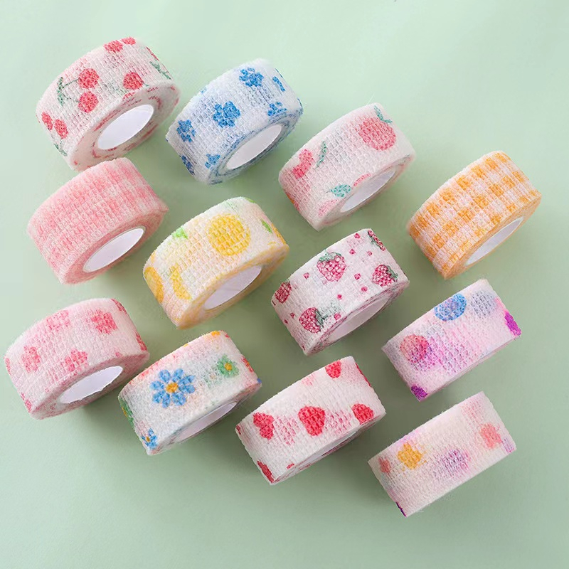 YUTU Cute Bandage Ins Writing Protect Finger Tape Sports Bandage ...