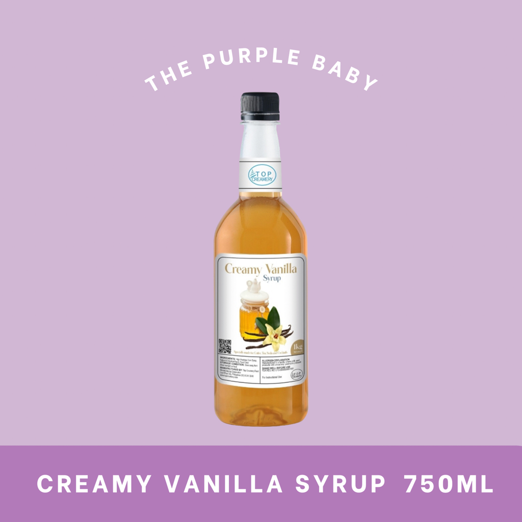 Top Creamery - Creamy Vanilla Syrup | Shopee Philippines