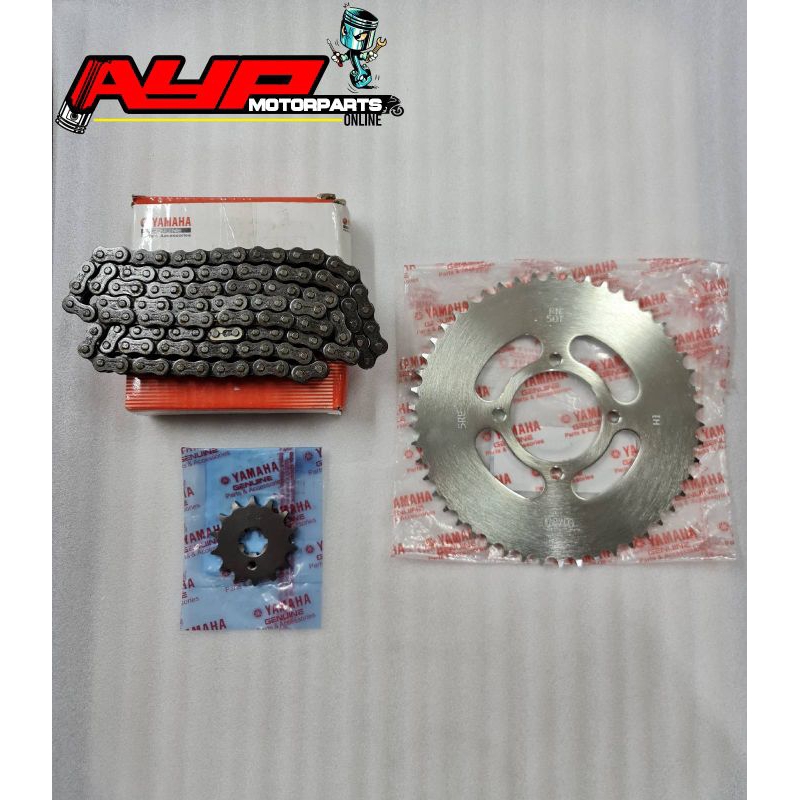 Genuine Chain Sprocket Set 14T 50T 428 - STX 125 | Shopee Philippines