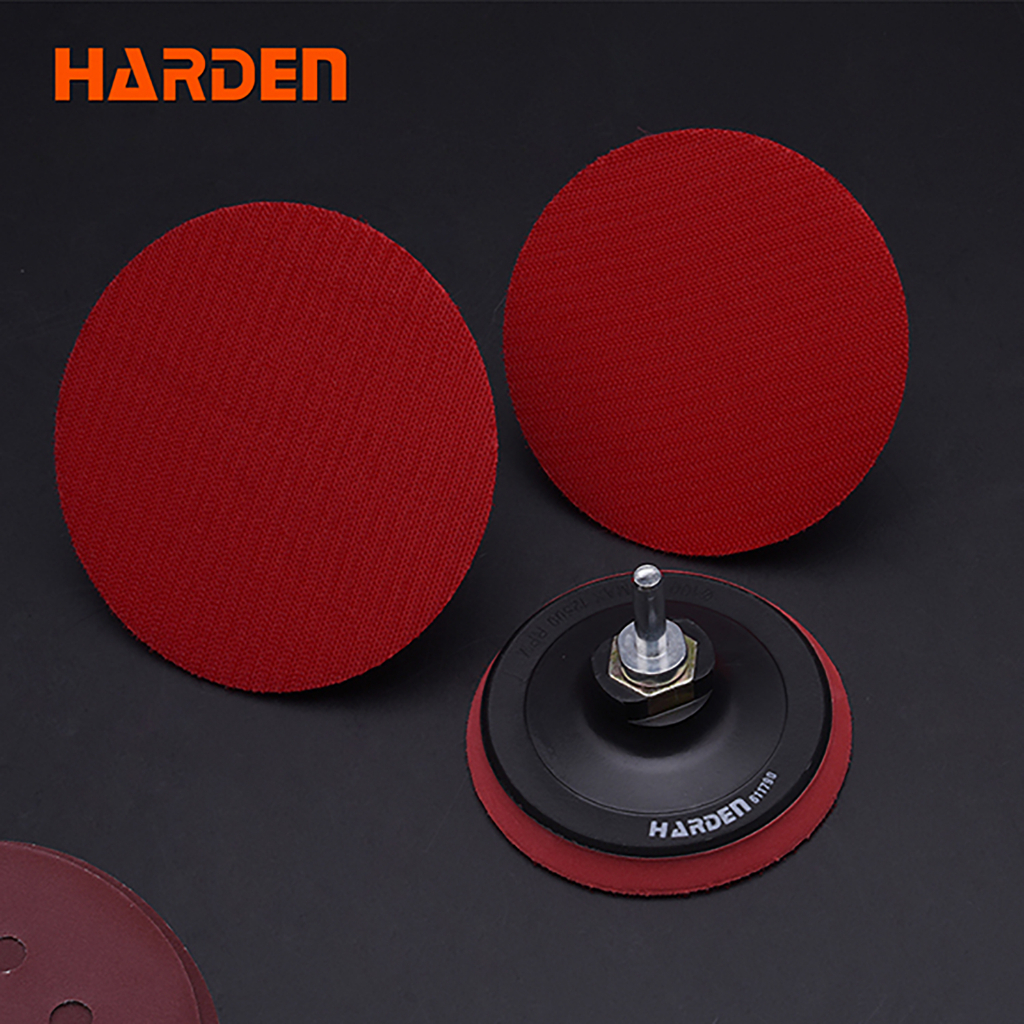 Harden 100,115,125mmX M10 Plastic Base Pad With Velcro Polishing Pad ...