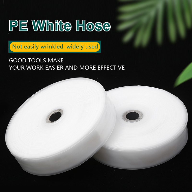 Lay Flat Hose 2×2 3×3 Garden Hose 100M White PE Water Belt Duck Hose ...