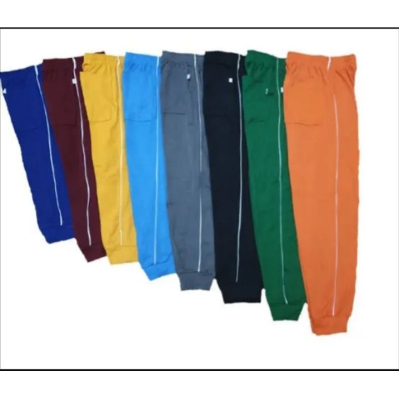 Jogging Pants PE Uniform,All colors Are Available | Shopee Philippines