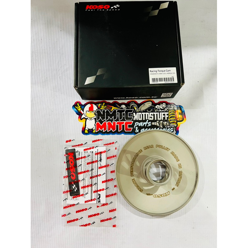 KOSO RACING TORQUE CAM W/ GROOVE NMAX155/AEROX155 V1/V2 | Shopee Philippines