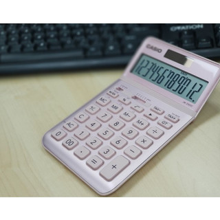 CASIO JW200SC STYLISH CALCULATOR WITH TILT DISPLAY PINK COLOR | Shopee ...