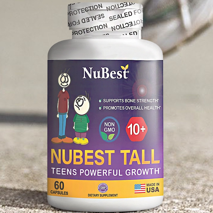 NuBest Tall 10+ Grow Taller for Kids & Teens Fizzy (Authentic) Advanced ...