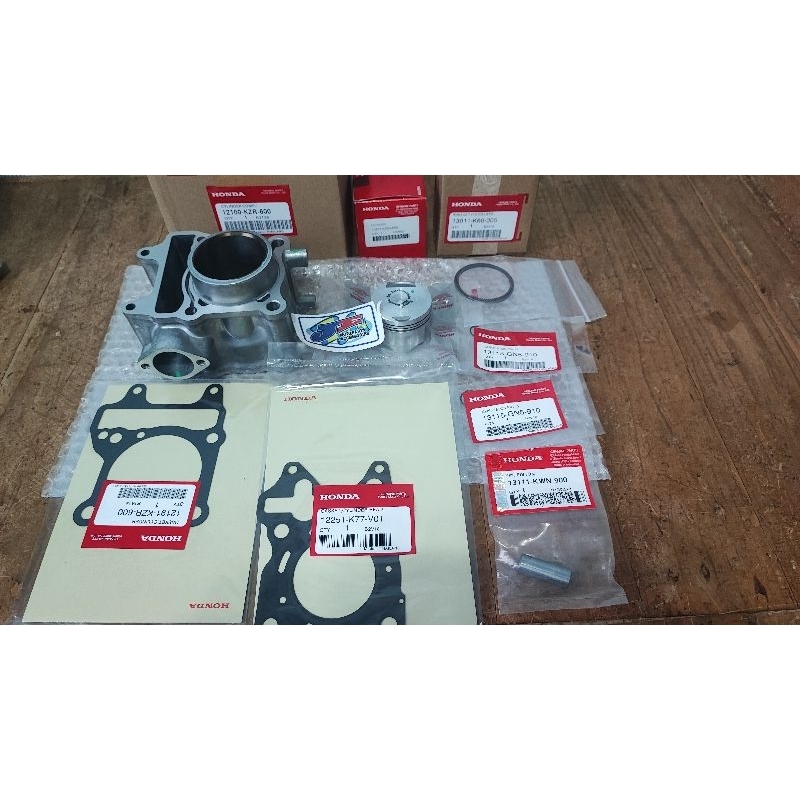 GENUINE HONDA ORIGINAL PARTS BOREKIT KIT SET STD FOR HONDA CLICK 125 V2 ...