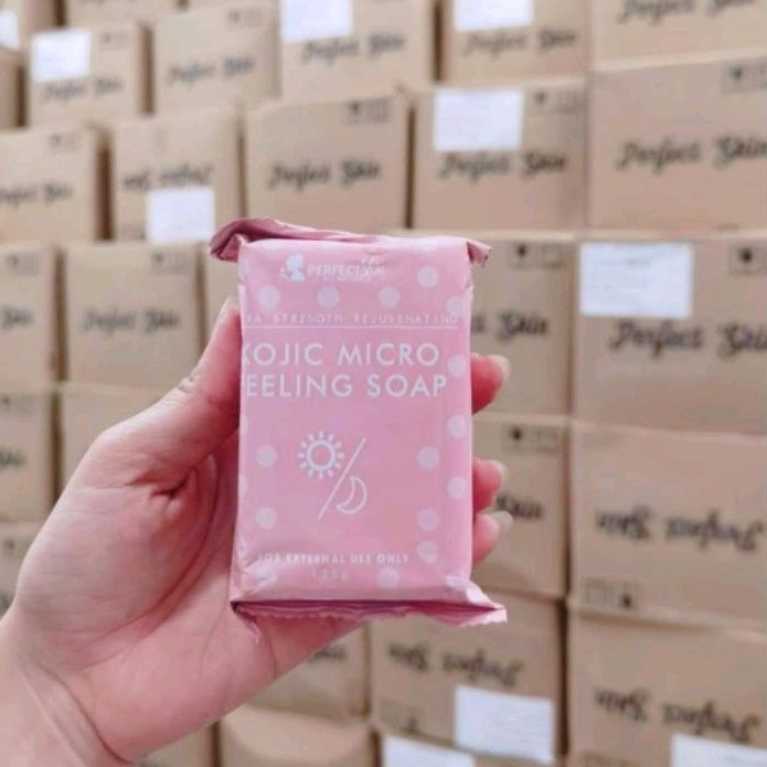 Perfect Skin EXTRA STRENGTH KOJIC MICRO PEELING SOAP (New Packaging ...