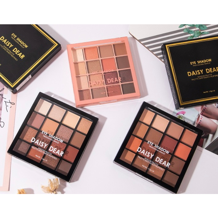 DAISY DEAR 16colors eyeshadow palette matte eyeshadow glitter DAILY ...