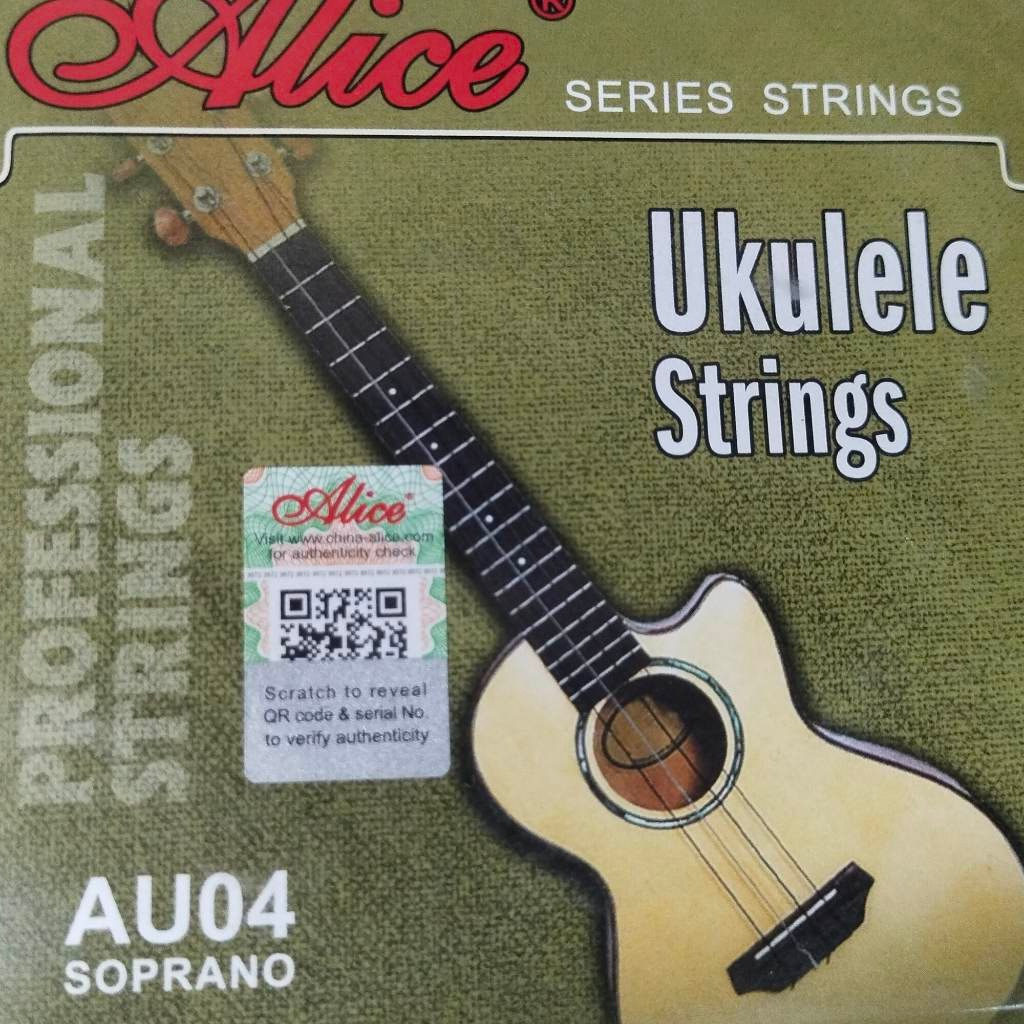 NEW ALICE UKULELE STRING SET (Nylon modified soprano) | Shopee Philippines