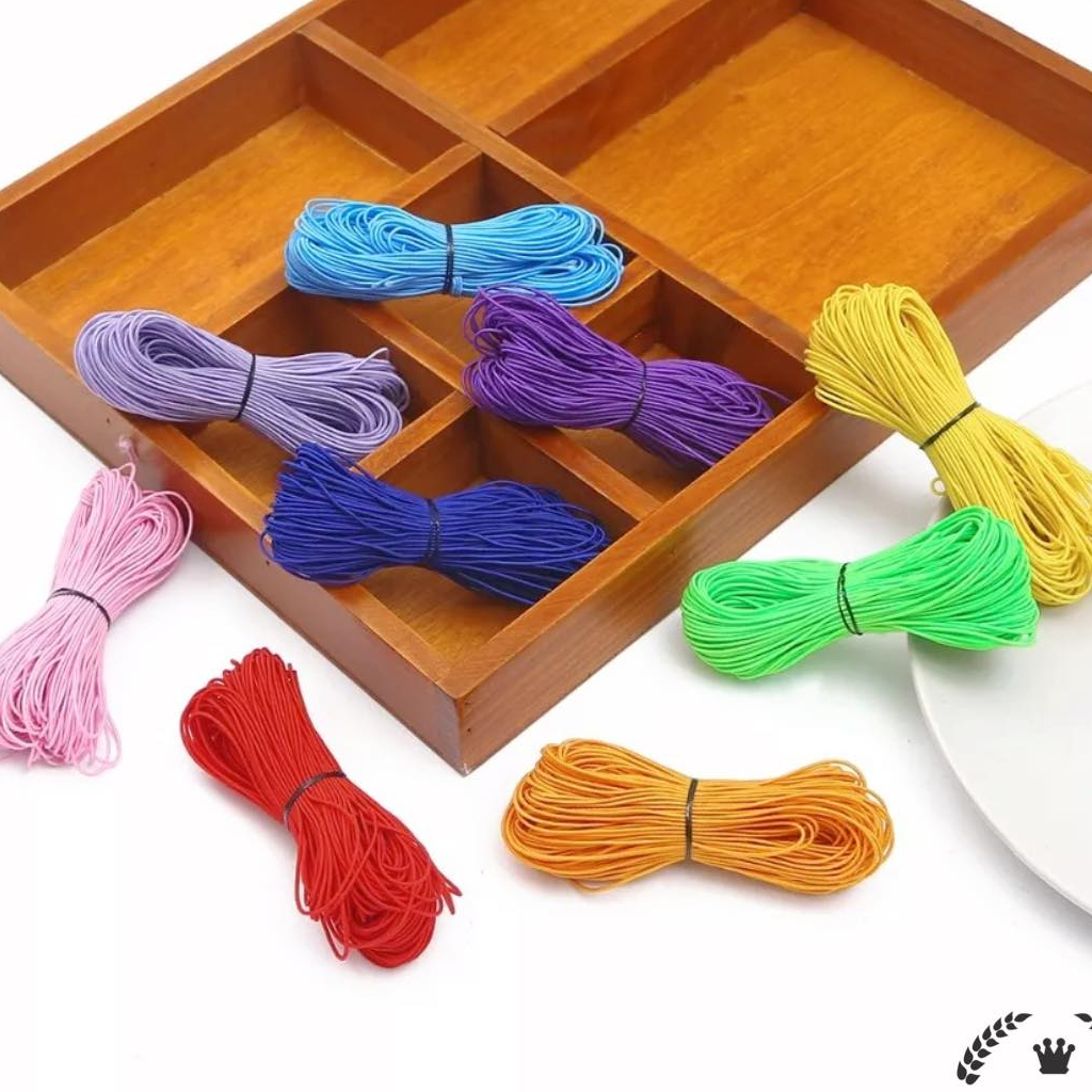 Colored Wax Cord braided 1mm & 1.5mm Waxed Cotton, (70 meters) for DIY ...