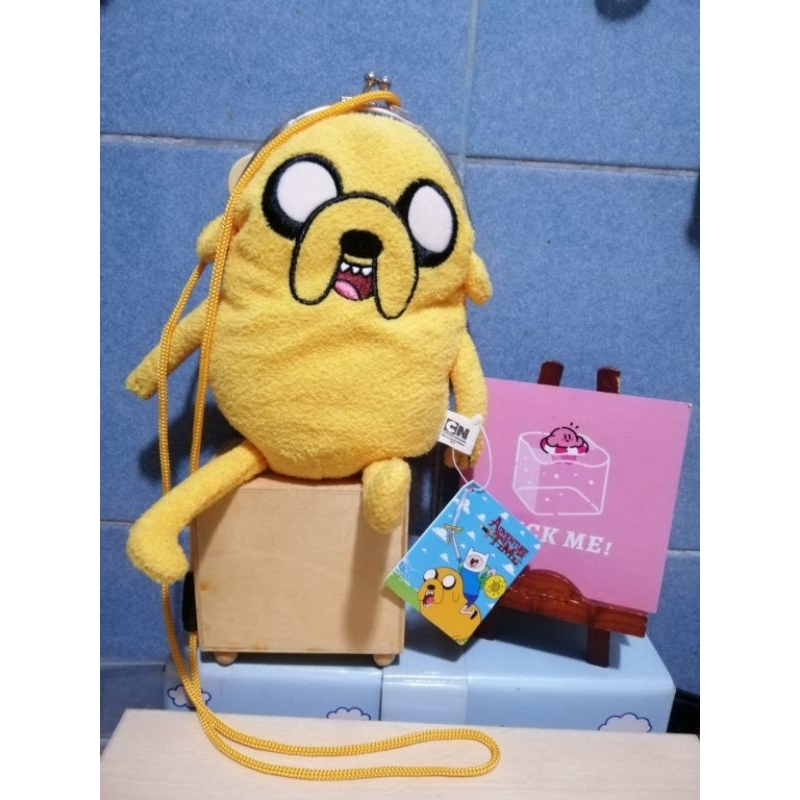 Adventure Time Jake plush sling bag Cartoon Network | Shopee Philippines