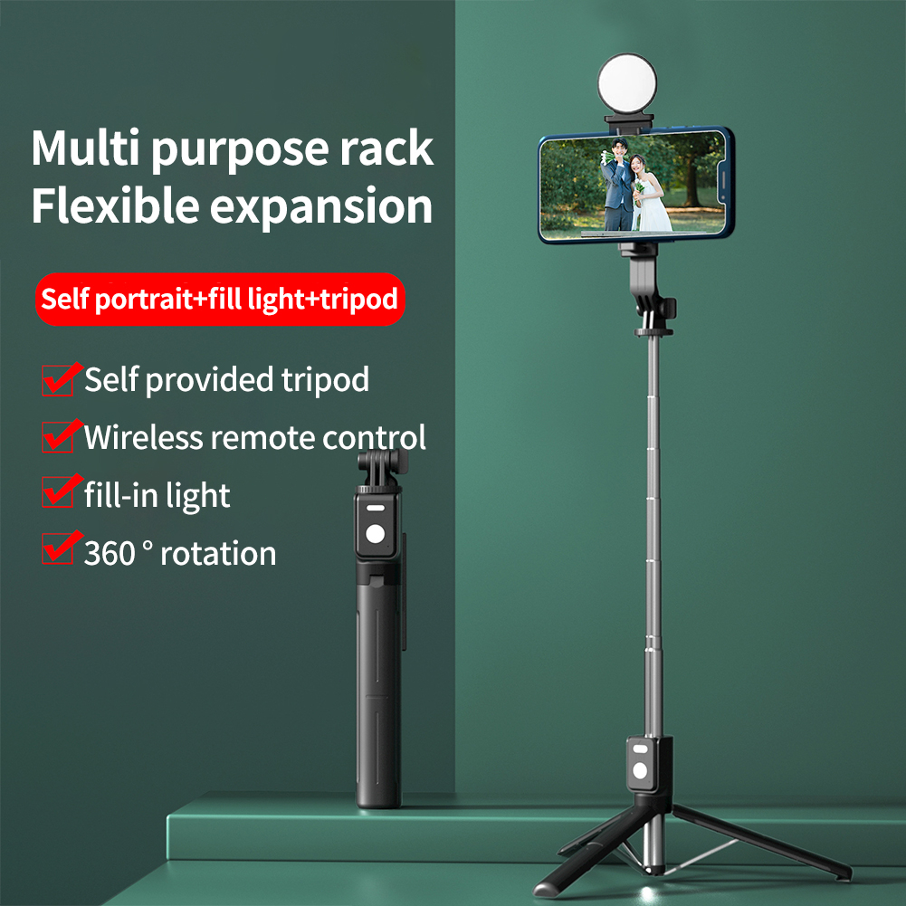 4in1 Gimbal Stabilizer Anti Shake Bluetooth Handheld Selfie Stick ...