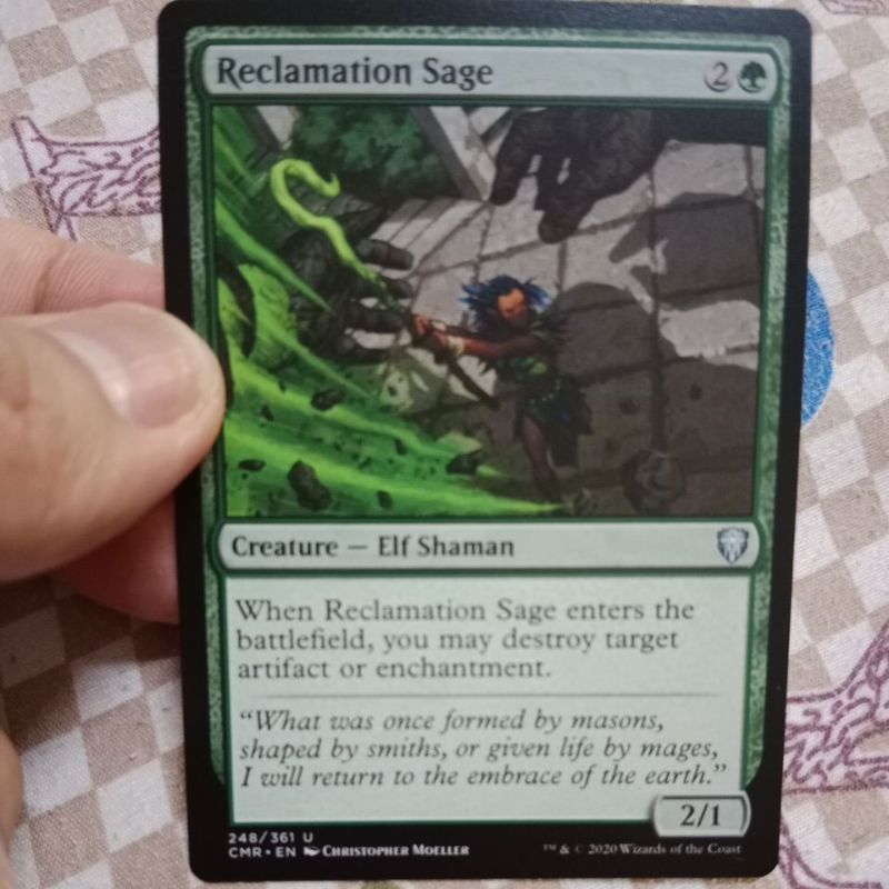 Reclamation Sage (Commander Legends) | Shopee Philippines