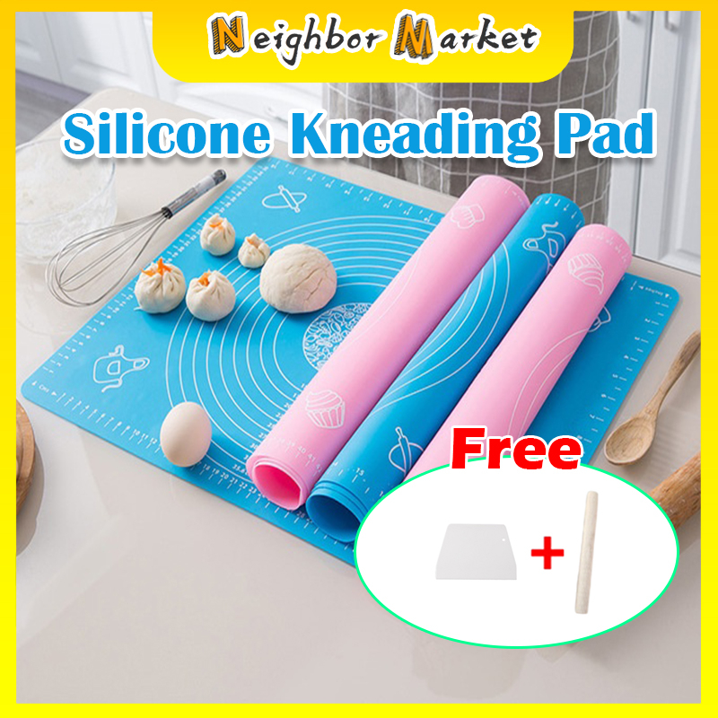 Non Stick Silicone Cake Baking Mat With Scale Rolling Dough Pad ...