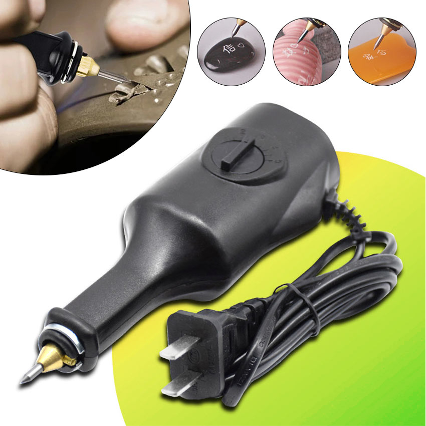 220v us plug electric engraver engraving carving pen plotter machine ...