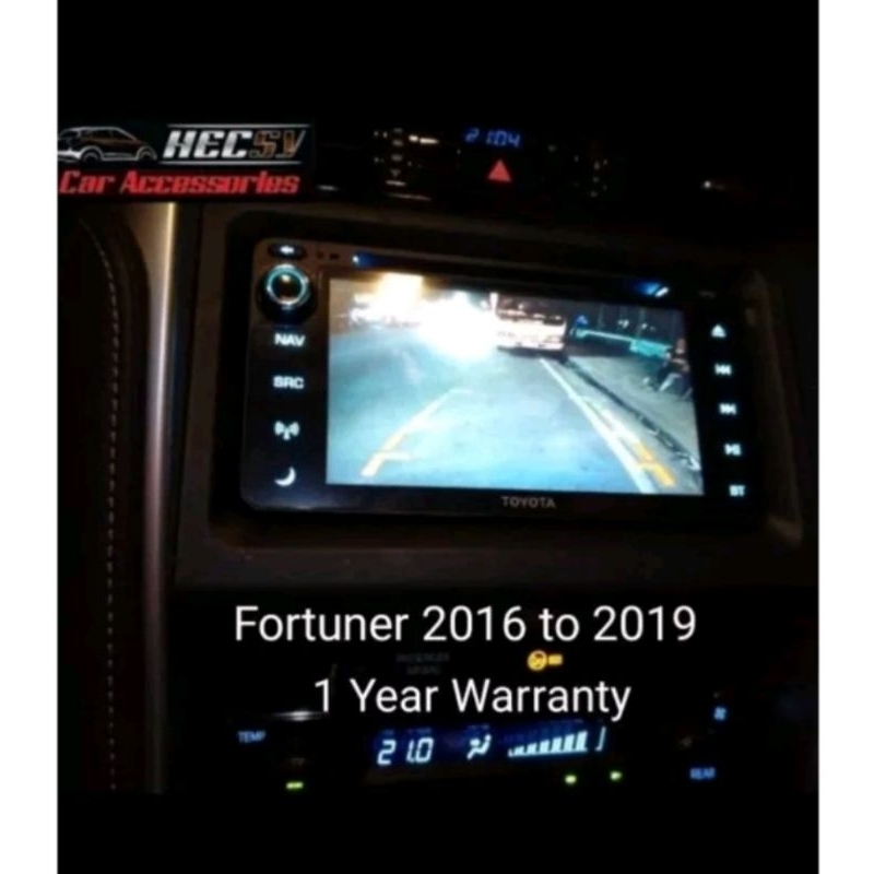 Toyota Fortuner 2016 to 2019 Oem Reverse Rear Camera Parking Cam 2017 ...