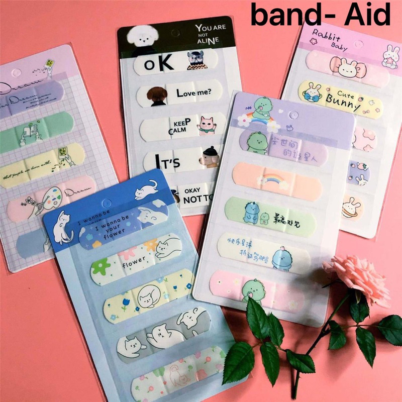 Creative Cartoon Cute Band-Aid Waterproof Breathable Adhesive To Stop ...