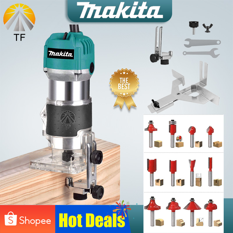 Wood Palm Router Tool Hand Trimmer Woodworking Joiner Cutting Palmming ...