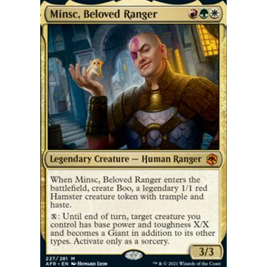 Minsc, Beloved Ranger Mythic Adventures in the Forgotten Realms Magic ...