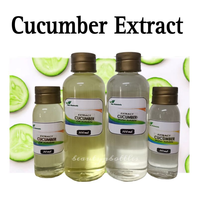 Cucumber Extract (oil/water-soluble) | Shopee Philippines