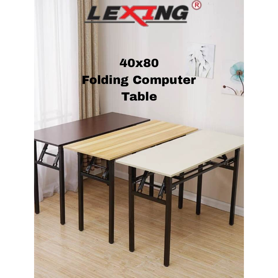 LEXING FOLDABLE TABLE (PLAIN DIFFERENT SIZES) WOODEN | Shopee Philippines