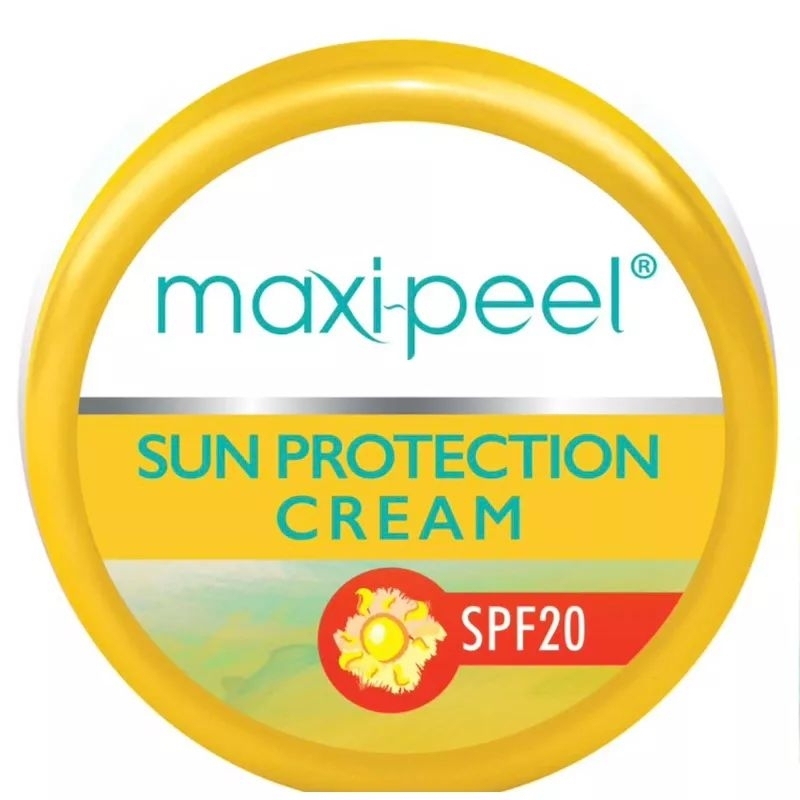 MAXI PEEL Sun Protection Cream SPF20 25g | Shopee Philippines