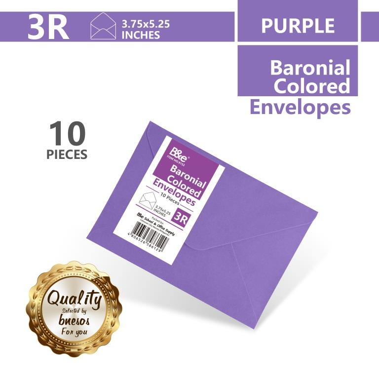 bnesos Stationary Colored Envelopes Invitation Envelopes For Wedding ...