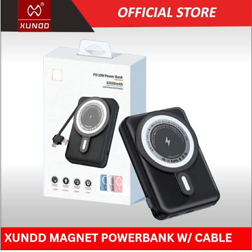 XUNDD XDCH-054 PD 20W 10000MAH Magnetic Wireless Fast Charging Power ...