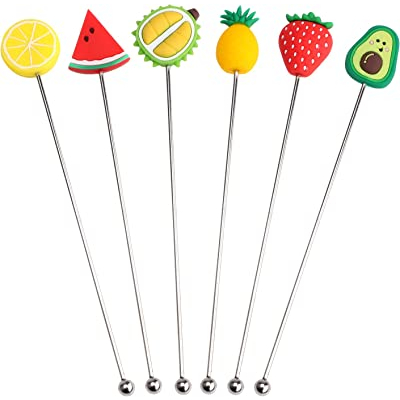 Stainless Steel Cute Design Mixing Cocktail Stirrers Sticks | Stirring ...