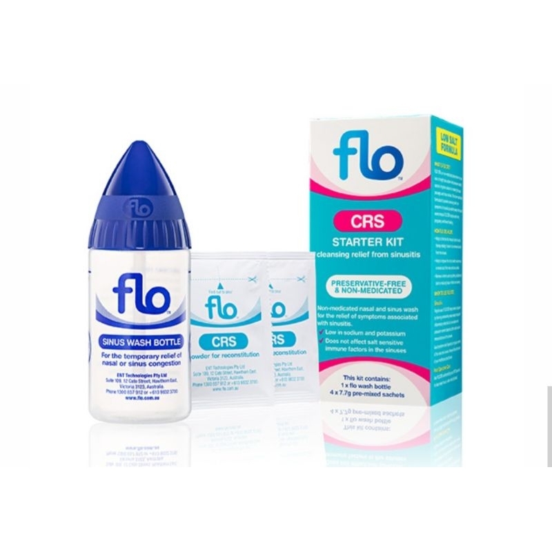 FLO CRS Starter KIT (with bottle and 4pcs sachet) | Shopee Philippines