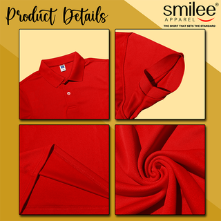 Smilee Apparel Drifit Coolpass DF Polo Shirt 3 | Shopee Philippines