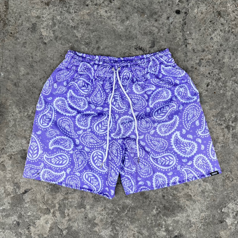 SUBLIMATED MESH SHORT "PAISLEY" / FBRKD | Shopee Philippines