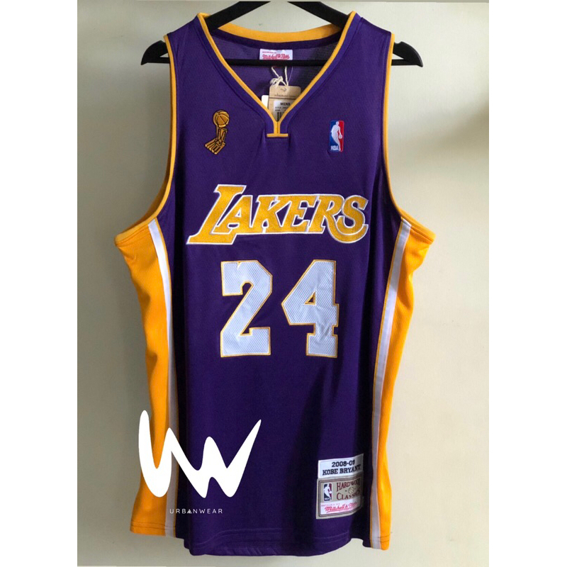 Los Angeles Lakers, Kobe Bryant 2008 2009 Hardwood Classic Jersey ...