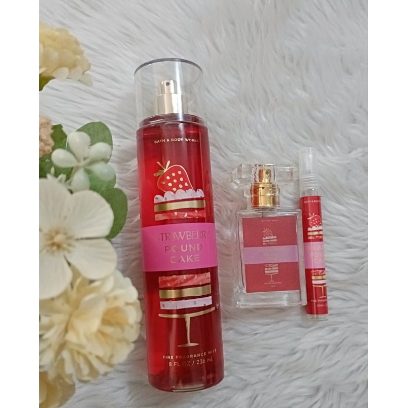 Strawberry | Iced Lemon| Sweet Petal Pound Cake Fragrance Mist in ...