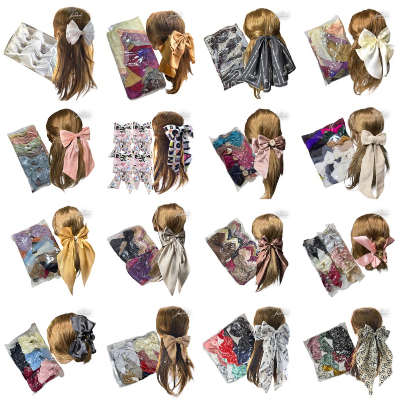 ilovedivi 12pcs Prepacked Assorted Color Flowy Huge Ribbon Cloud Fluffy ...