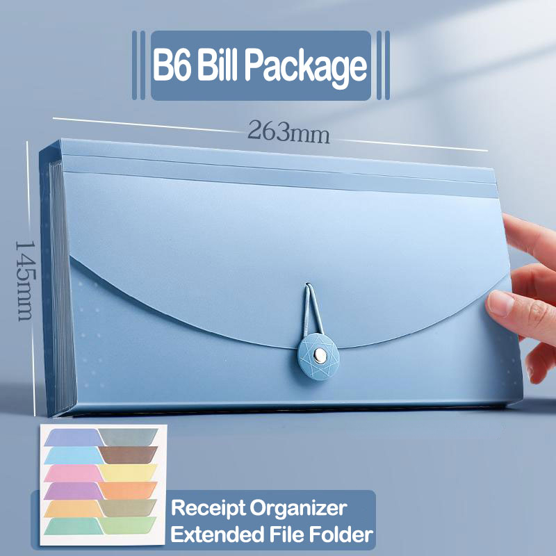 Budget Binder Money Organizer 13 Pockets Accordion Check Bill Receipt ...