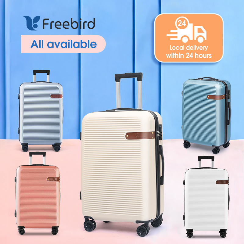 Freebird travel suitcase 20/24/28" luggage large capacity lightweight ...