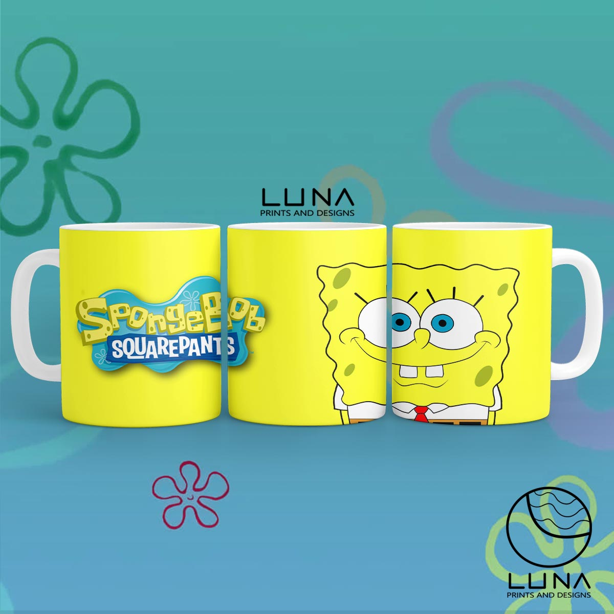 Spongebob Squarepants Mug Collection ( Mr Krabs, Squidward, Patrick ...
