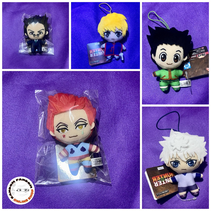 ON HAND | OFFICIAL Hunter x Hunter Plush Mascot (RARE) | Shopee Philippines
