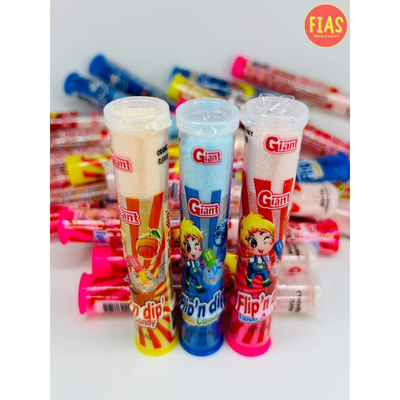 30 Pieces Flip N’ Dip Talon Candy | Shopee Philippines